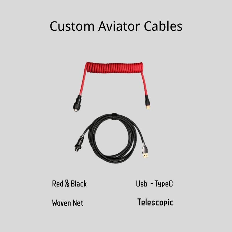 Custom Aviator Type C Cables - The Masked Studio
