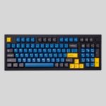 Keychron Dark Blue & Golden Keycap - The Masked Studio